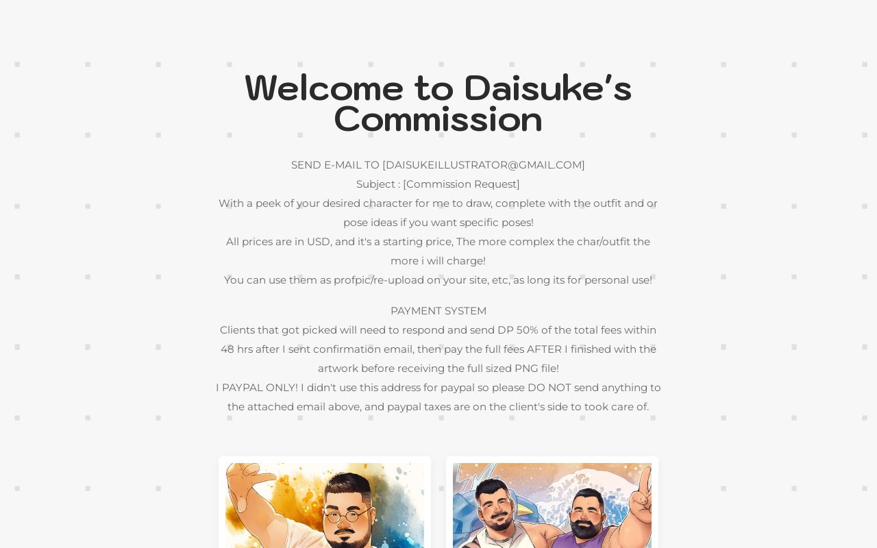 Daisuke Commission